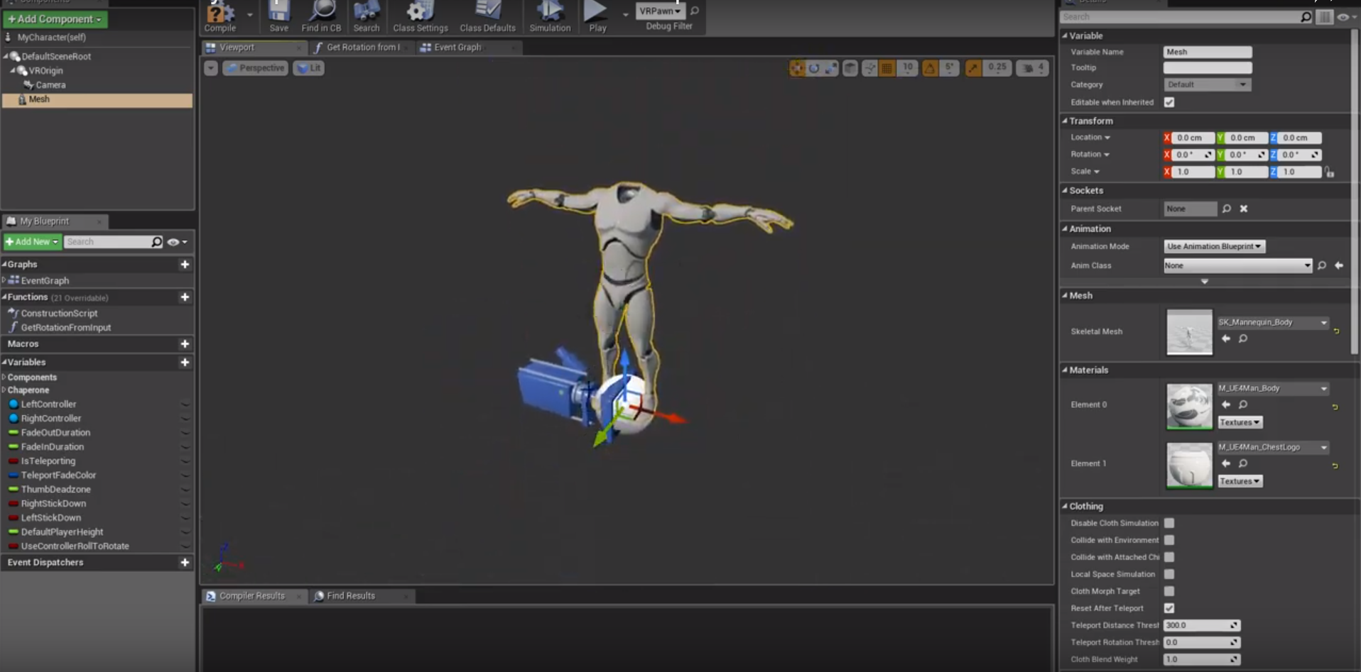 VR Full Body – Unreal Engine Pathways